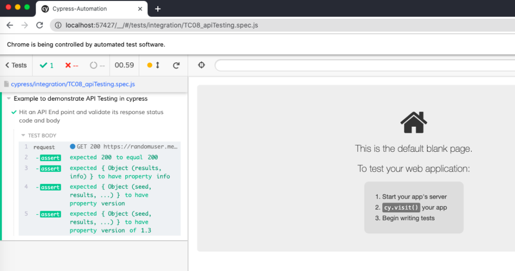 API Testing in Cypress - TestersDock API Testing in Cypress - TestersDock