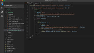 How to chain multiple API's in Cypress - TestersDock