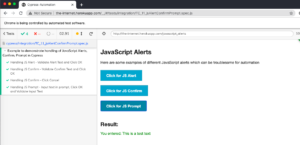How to handle Javascript Alert, Confirm & Prompt in Cypress