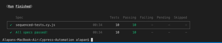 How to execute tests in order in cypress(update for cypress 10)