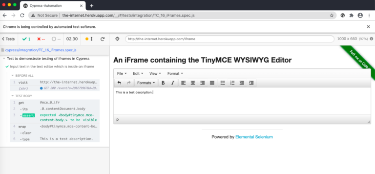 How To Test Iframes In Your Web App Using Cypress Testersdock 5753