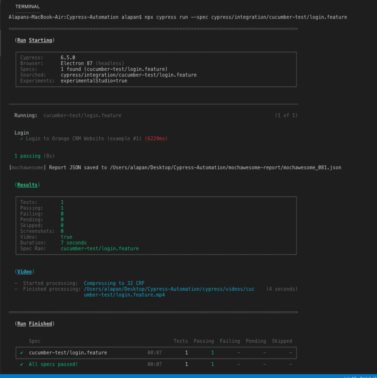 How To Use Cypress With Cucumber Bdd Cypress 10 Upgrade 