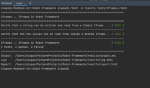 How to work with Iframes in Robot framework - TestersDock