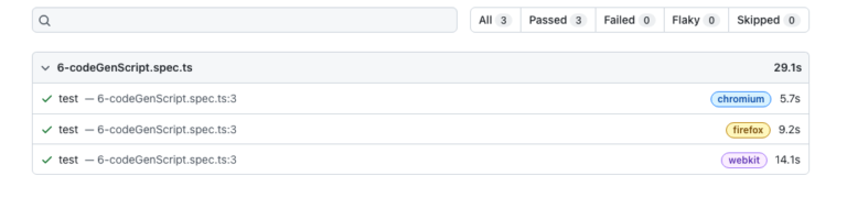 How to automatically generate scripts with Playwright Inspector