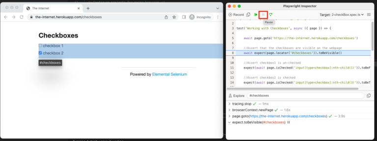 How To Debug Scripts Using Playwright Inspector Testersdock
