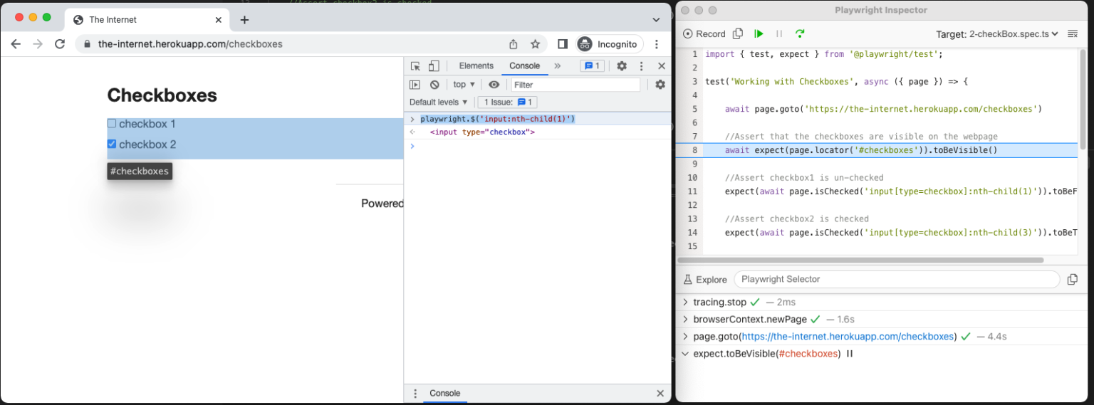 How To Debug Scripts Using Playwright Inspector Testersdock